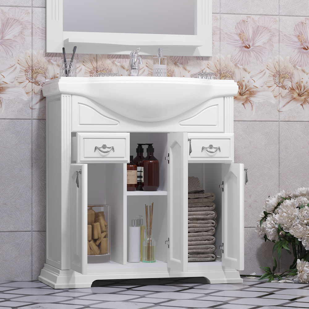 Тумба под раковину Opadiris Риспекто 80 00-00006024 купить по цене 53 999 руб. с доставкой по ...